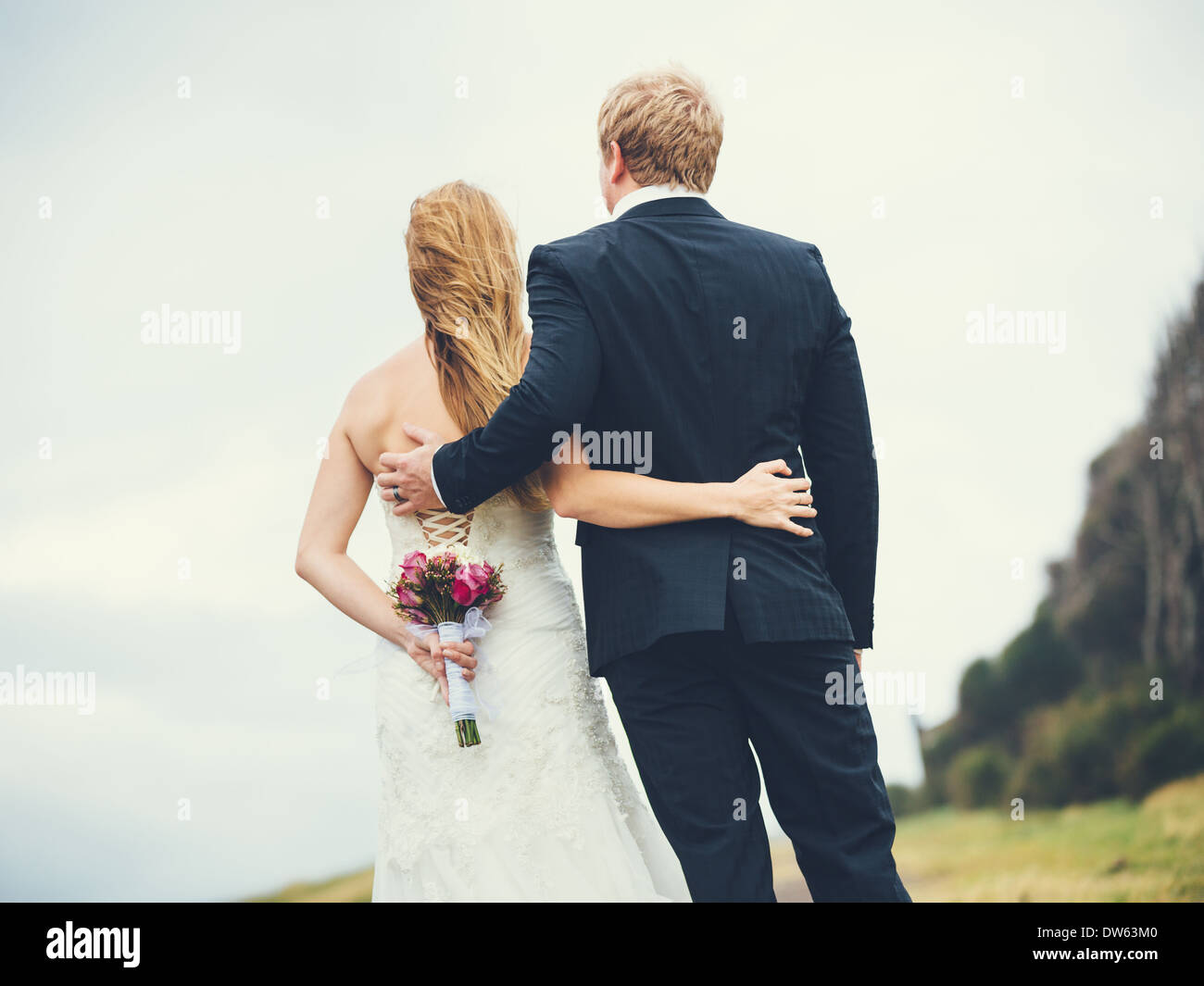 Wedding. Bride and Groom Stock Photo - Alamy
