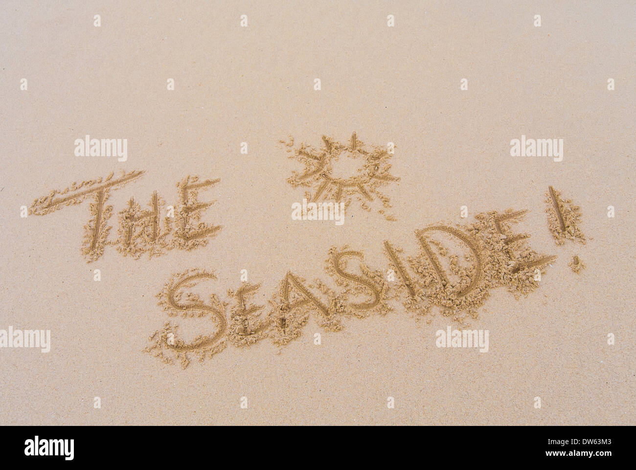 Writing In Sand Photoshop