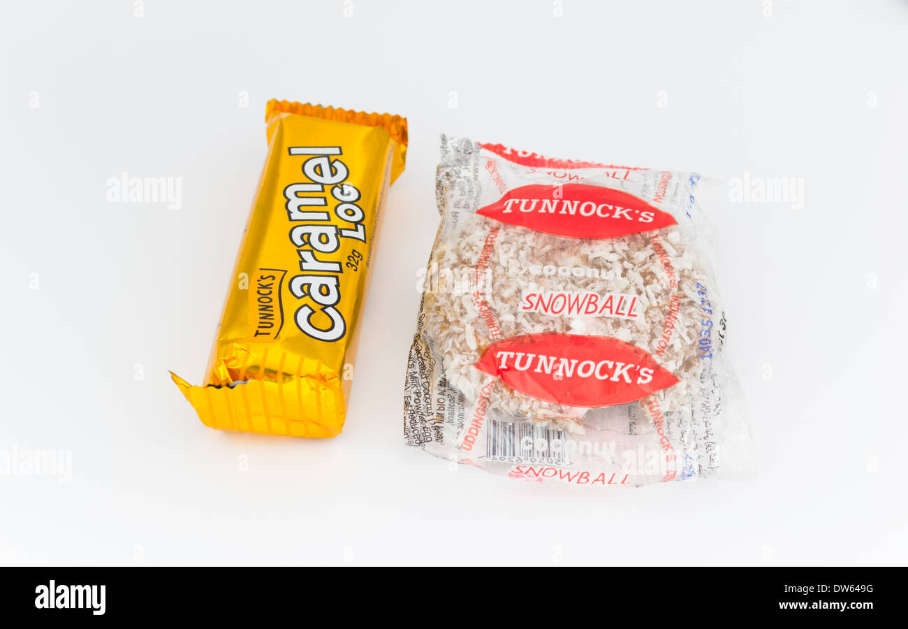 Tunnocks caramel log hi-res stock photography and images - Alamy