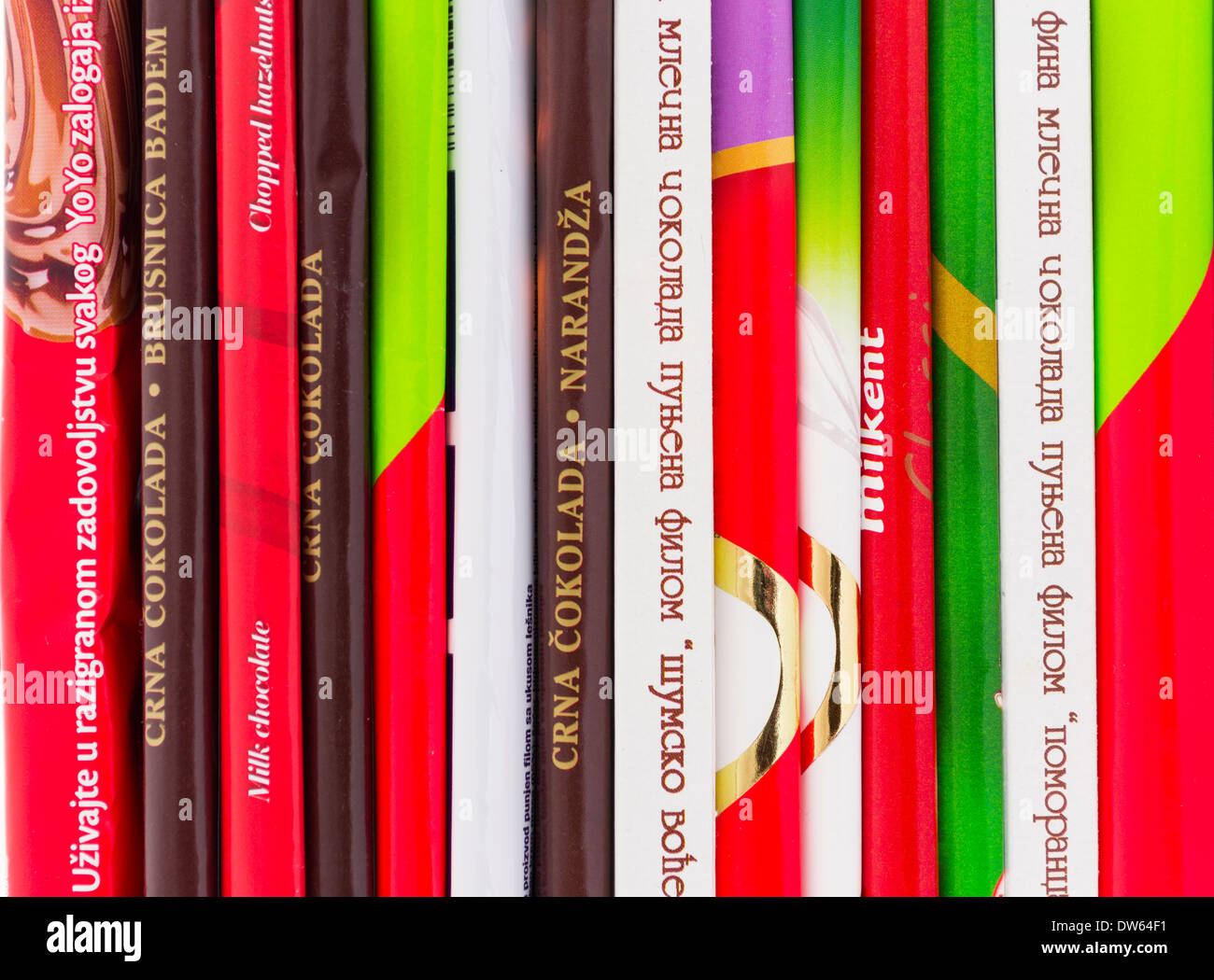 Yugoslavia balkans jugoslavia chocolates hi-res stock photography and ...