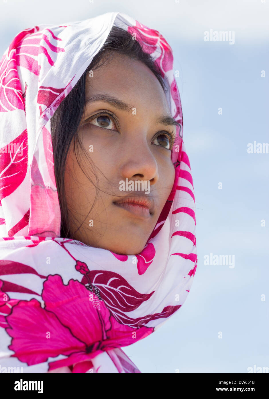Shrouded female hi-res stock photography and images - Alamy