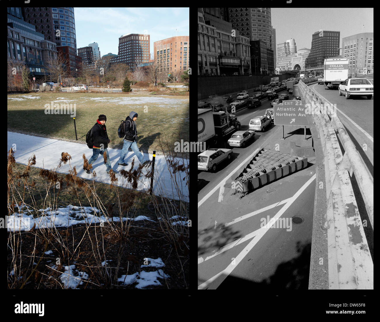 Big dig central artery hi-res stock photography and images - Alamy