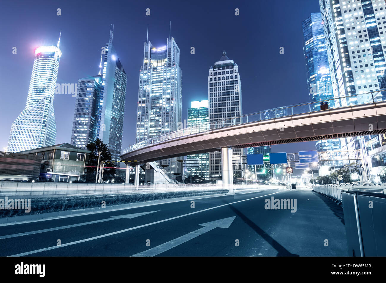 abstract architecture automobile blue blur building bus car central ...