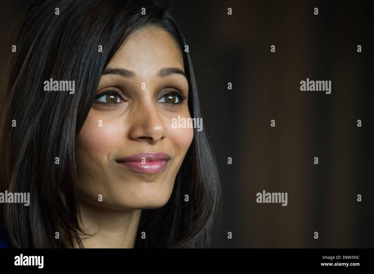 Hamburg, Germany. 28th Feb, 2014. Indian actress and ambassador of the ...