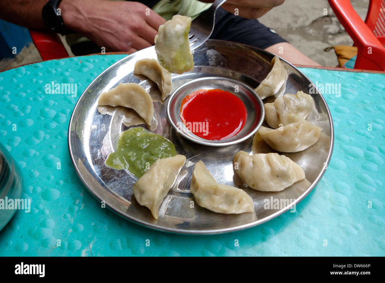 Momo nepal hi-res stock photography and images - Alamy