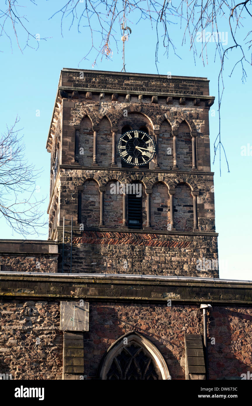 St nicholas church leicester leicestershire hi-res stock photography ...