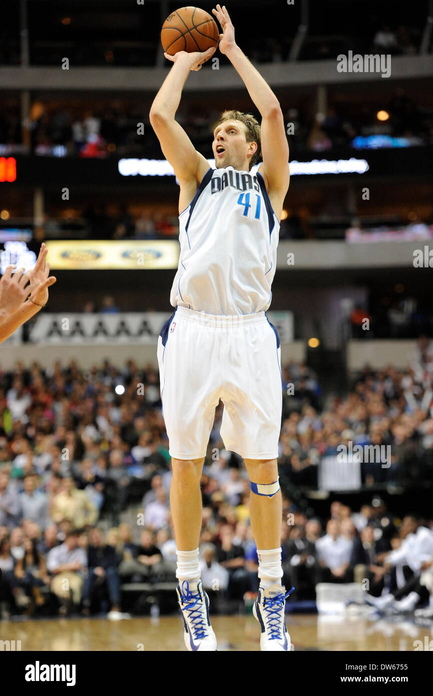 Dallas, USA. 28th Feb, 2014. Dallas Mavericks power forward Dirk ...