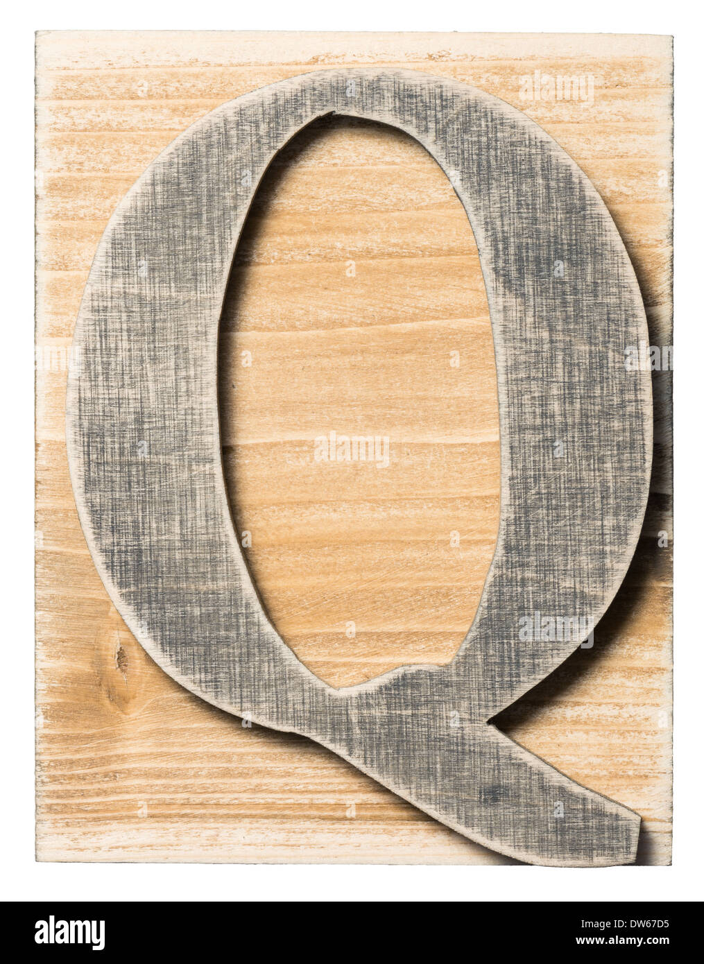 Wooden alphabet letter block isolated on white Stock Photo - Alamy