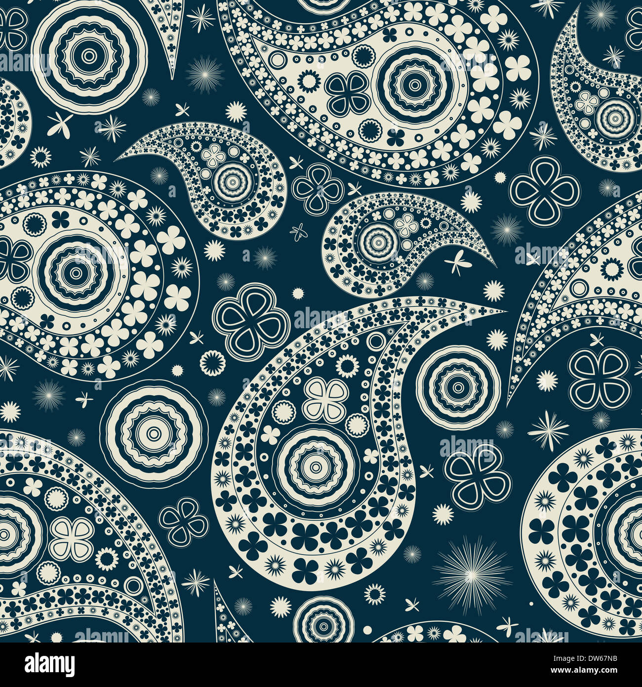 Paisley background hi-res stock photography and images - Alamy