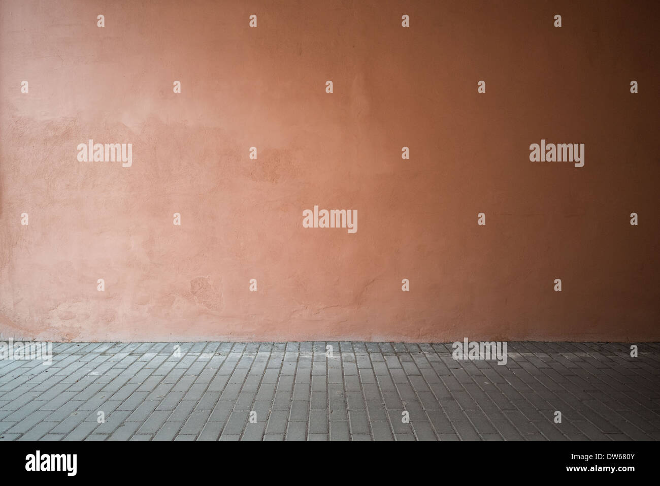 Urban background. Empty street wall Stock Photo - Alamy