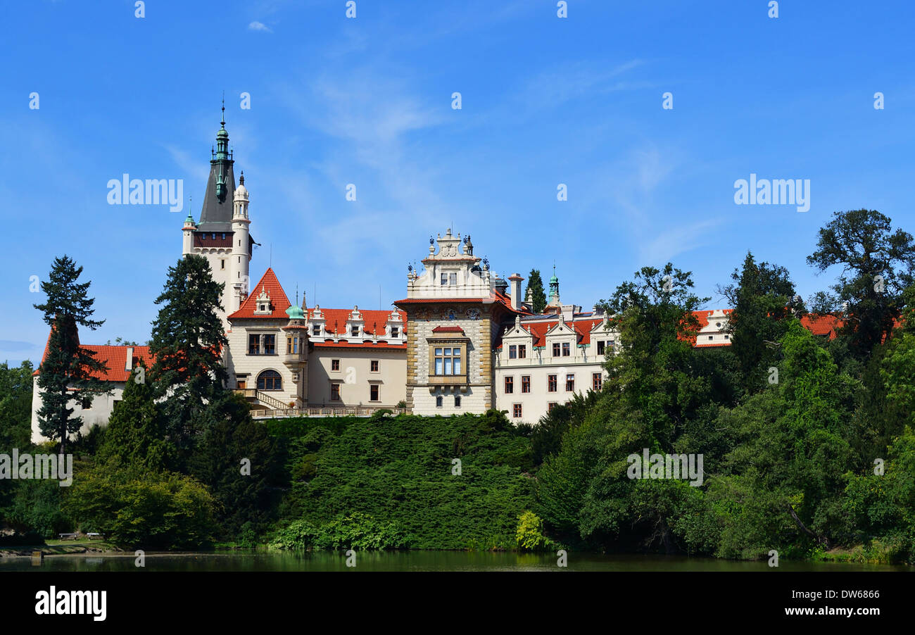 Pruhonice Castle, Czech Republic Stock Photo - Alamy