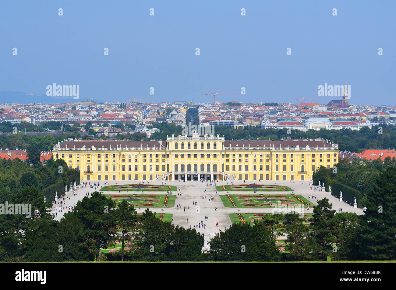 Schoenbrunn castle hi-res stock photography and images - Alamy