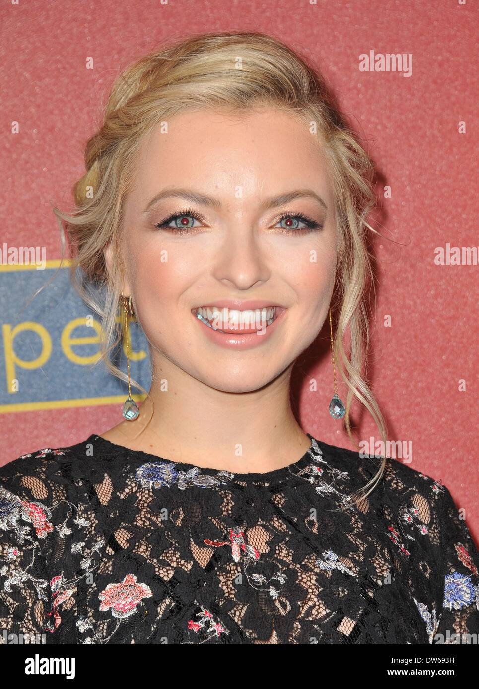 Beverly Hills, CA, USA. 28th Feb, 2014. Francesca Eastwood at arrivals ...