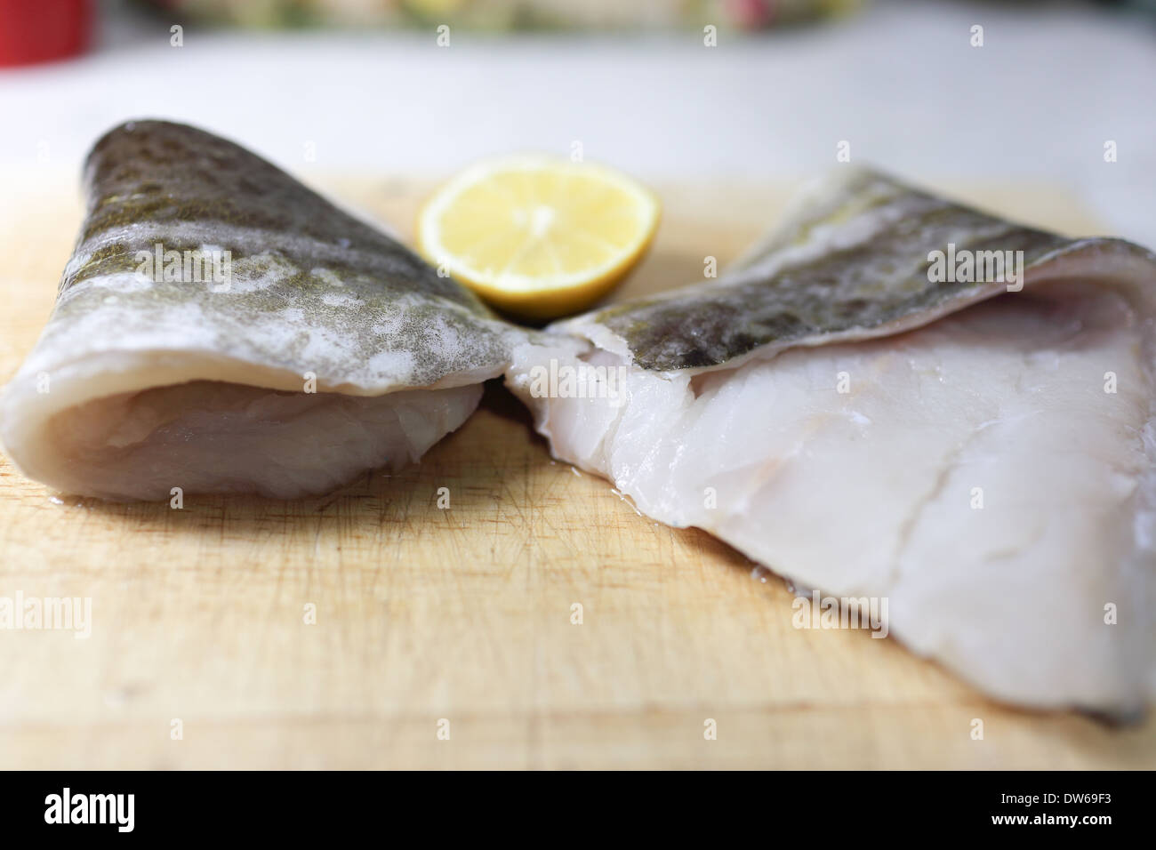 In Polish cuisine, on the Polish table, tasty cod Stock Photo - Alamy
