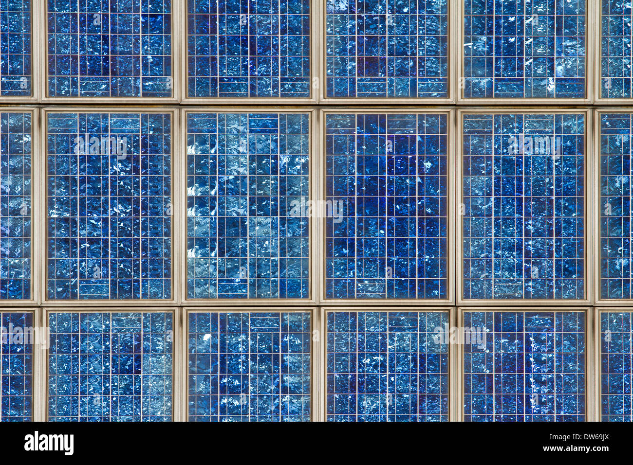 Solar collector cells Stock Photo - Alamy