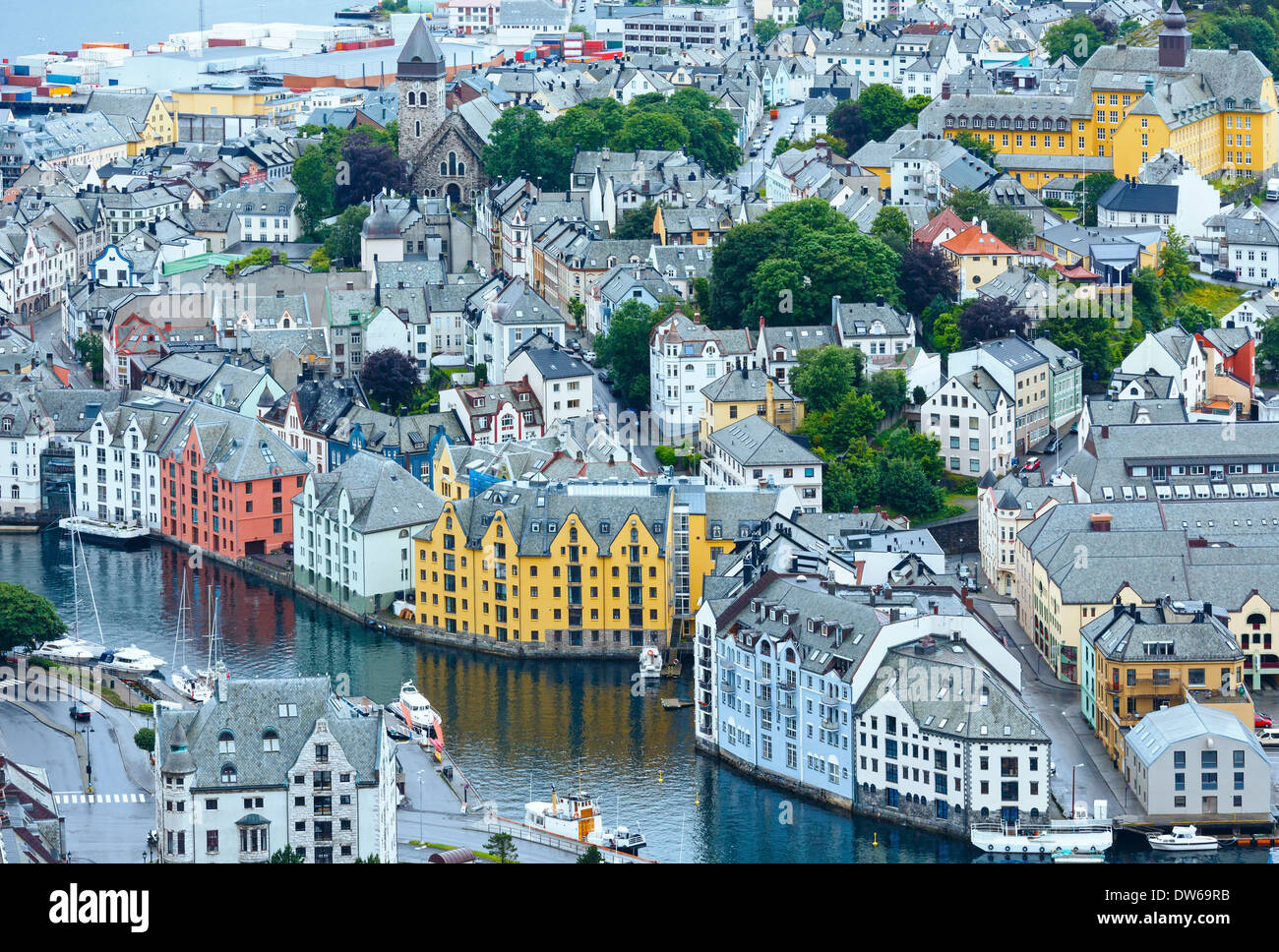 Alesund norway summer hi-res stock photography and images - Alamy