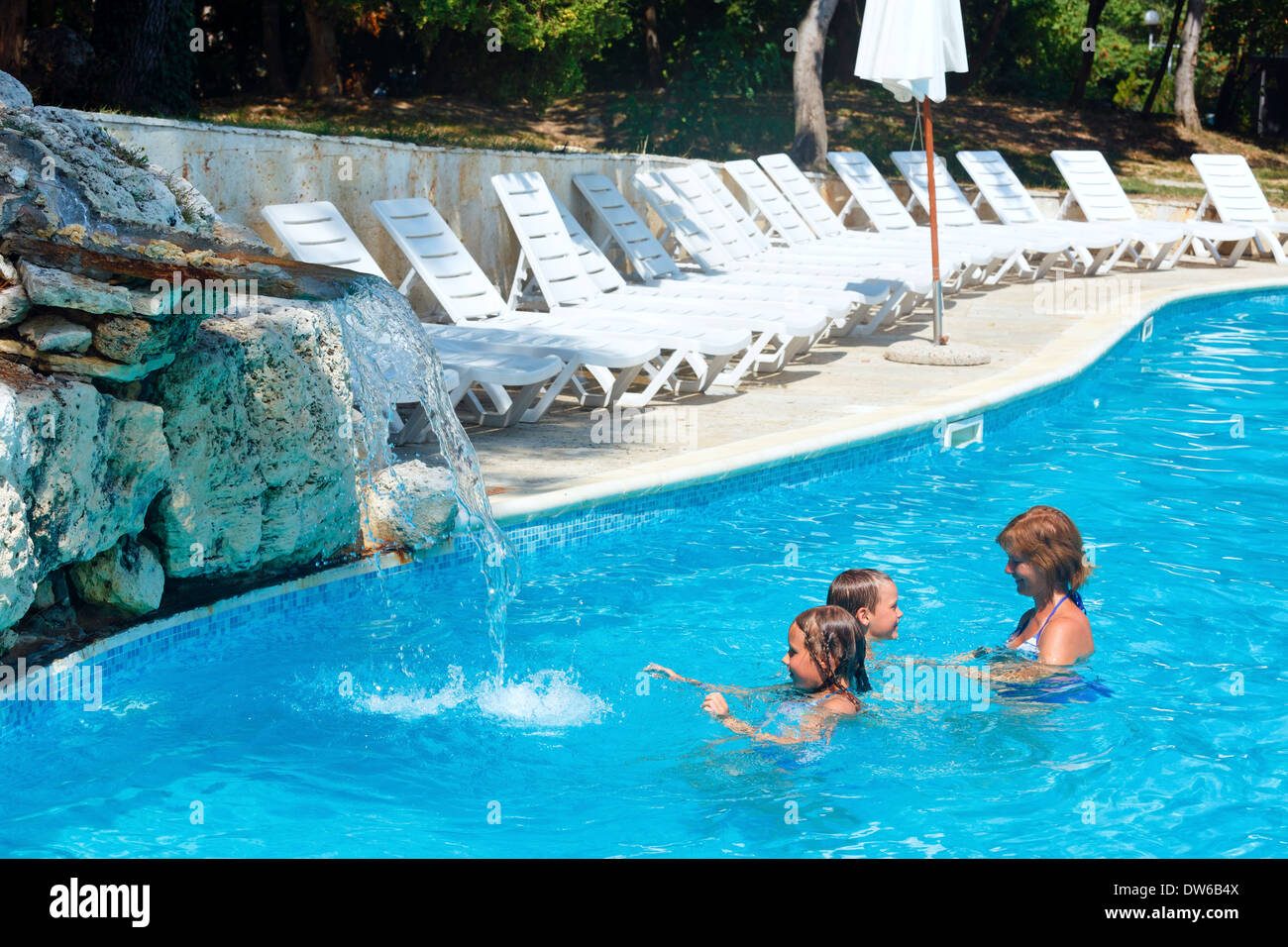 Fountain 'swimming pool' (three or 3) hi-res stock photography and ...