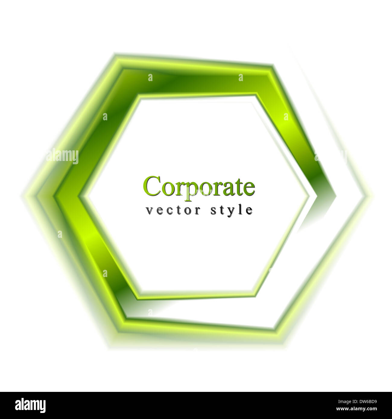 Abstract green hexagon vector shape Stock Photo - Alamy Abstract green hexagon vector shape Stock Photo - Alamy