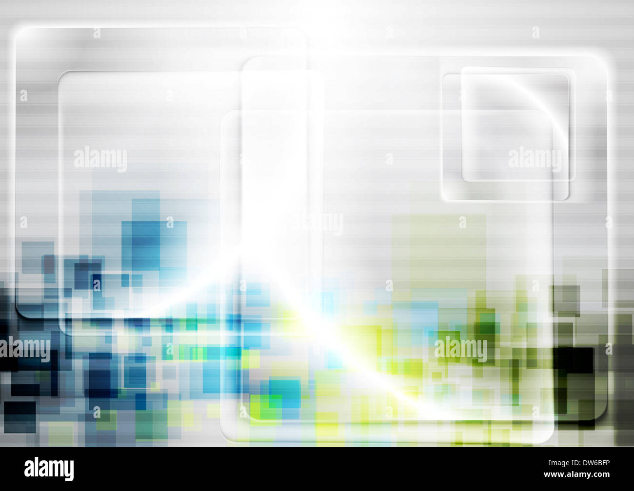 Abstract square shapes bright design Stock Photo - Alamy