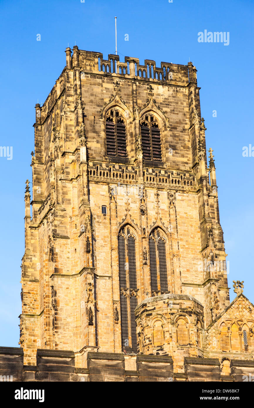 Durham cathedral viewed from outside city hi-res stock photography and ...