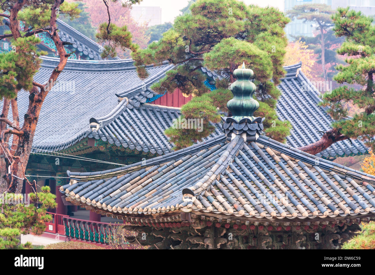 Bongeunsa Temple in Seoul, South Korea Stock Photo - Alamy