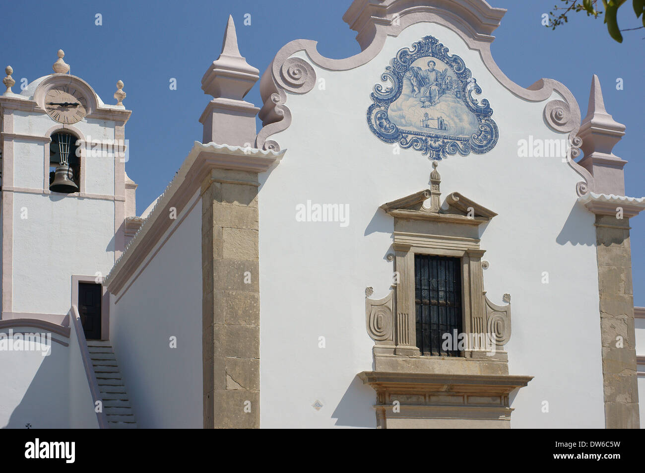 Church Sao Lourenco Almancil Algarve Portugal Stock Photo - Alamy