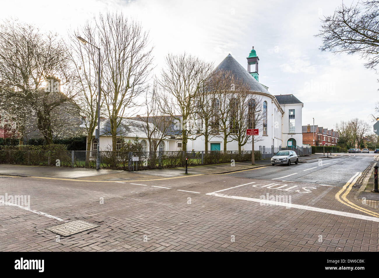 The original church dates back to 1923, while the main building ...