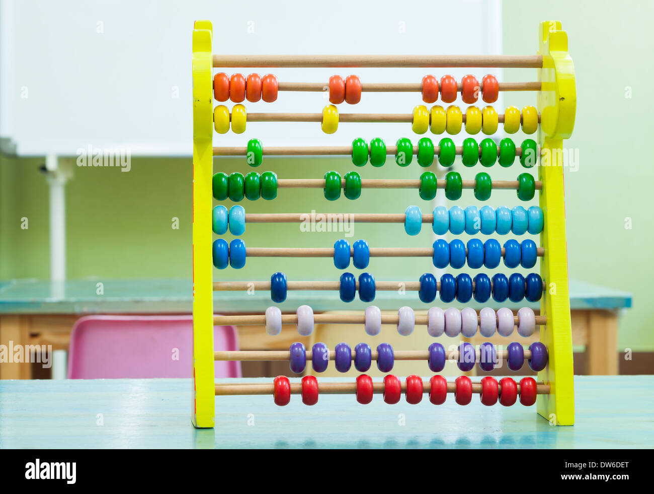 Learning subtraction classroom hi-res stock photography and images - Alamy