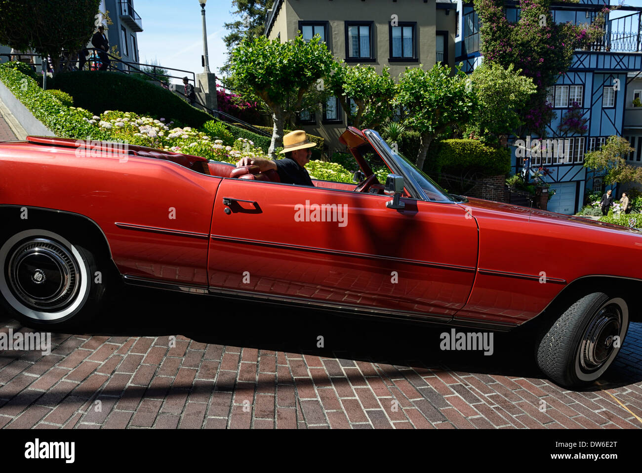 Red cadillac hi-res stock photography and images - Alamy