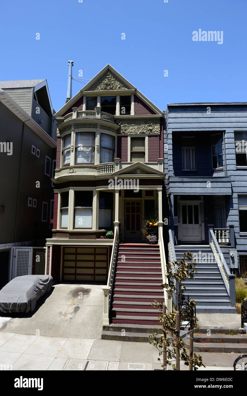 painted lady victorian building history historical architecture hill ...