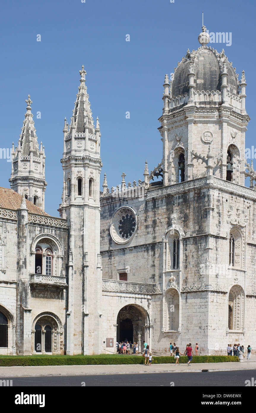 Mosteiro dos Jerónimos Lisbon Lisboa Portugal Manueline architectural ...