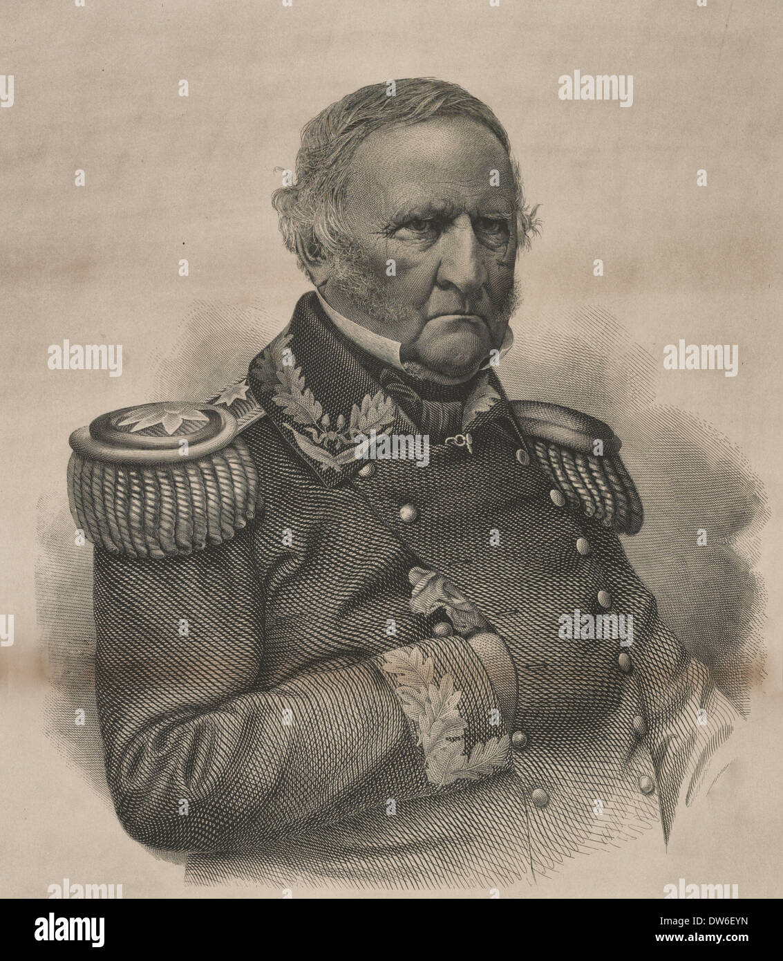 General winfield scott portrait hi-res stock photography and images - Alamy