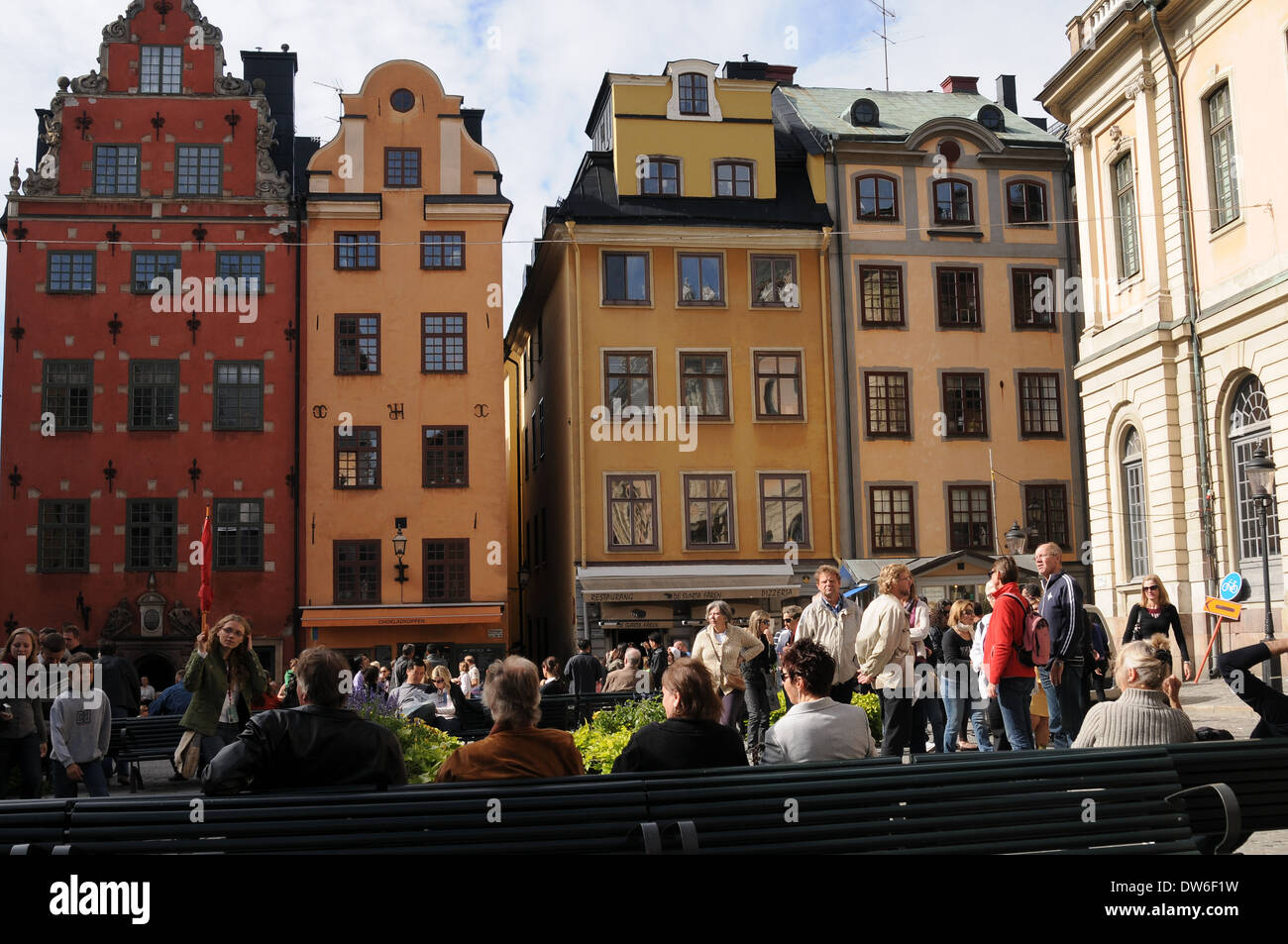 Square in Stockholm Stock Photo - Alamy