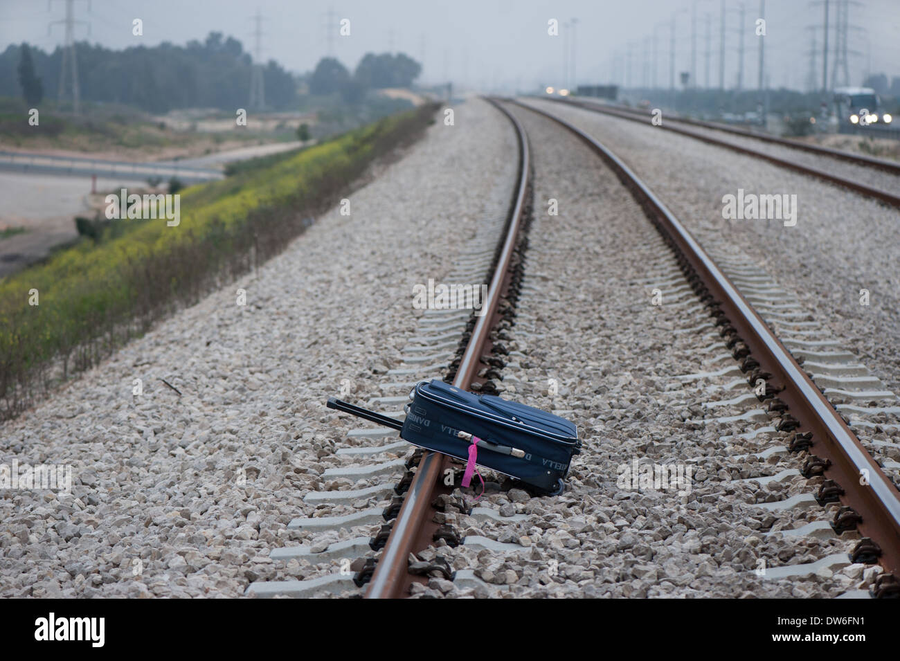 On the Rails Stock Photo - Alamy
