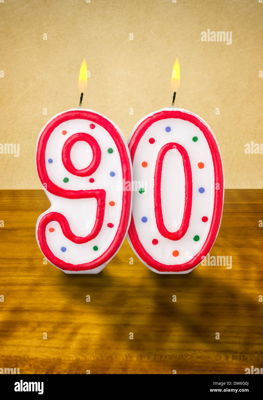 90th birthday card hi-res stock photography and images - Alamy