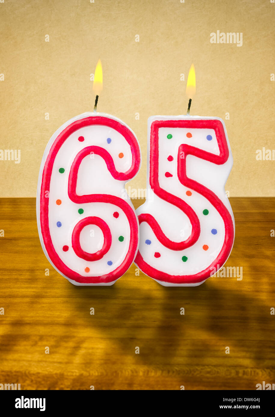 Happy birthday 65th birthday hi-res stock photography and images - Alamy
