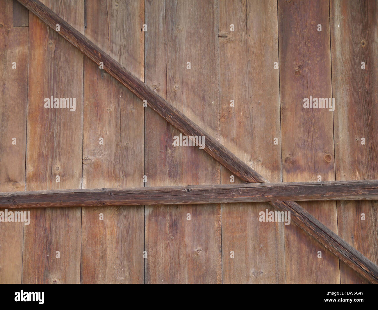 wooden wall / hölzerne Wand Stock Photo - Alamy