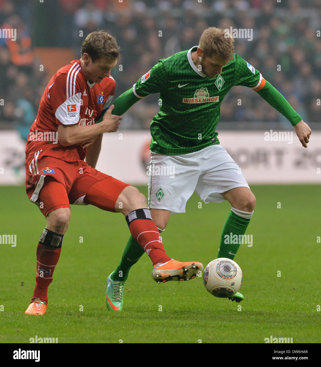 Weserstadion Aaron Hunt High Resolution Stock Photography and Images ...