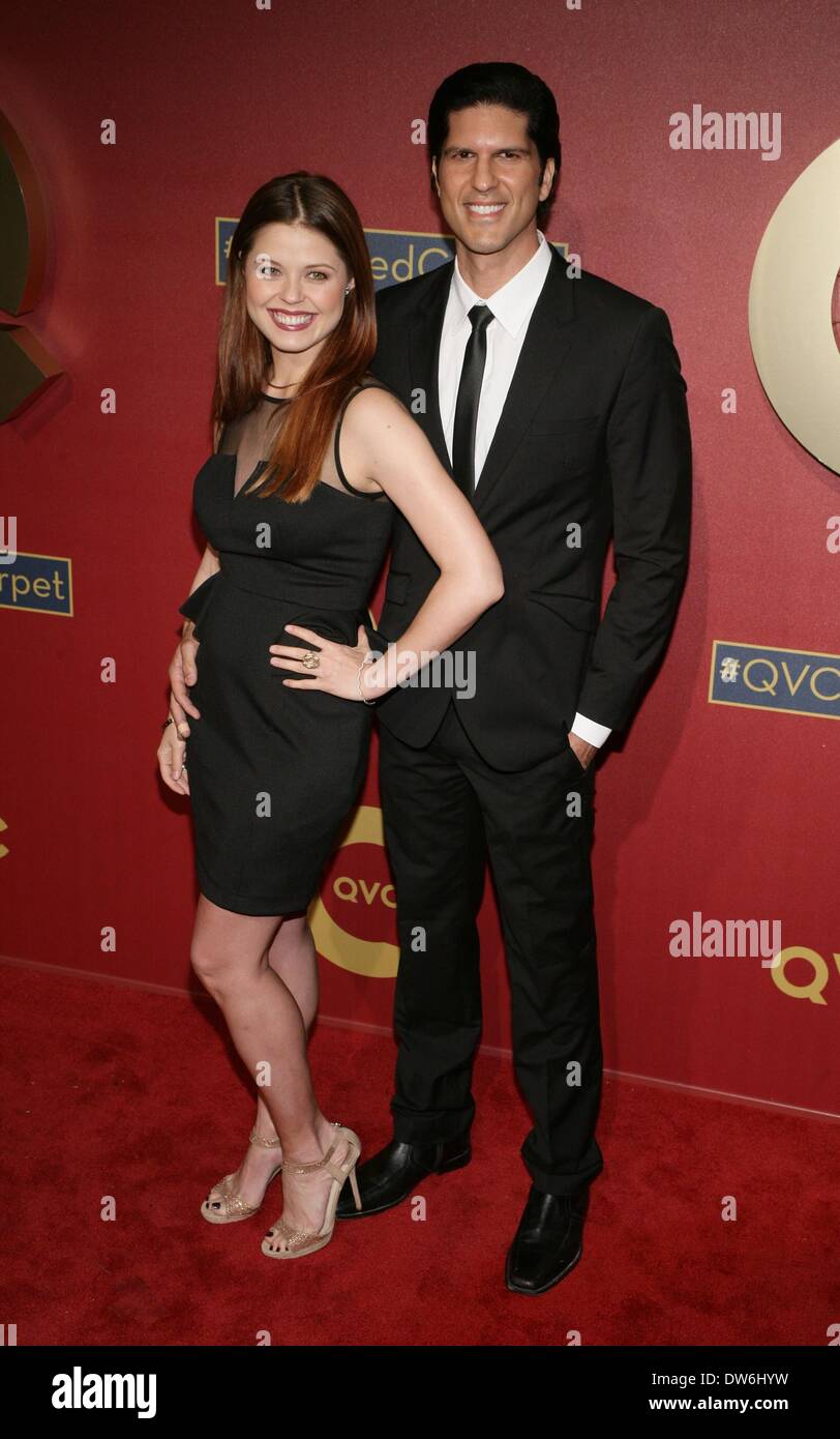 Beverly Hills, CA, . 28th Feb, 2014. Anna Trebunskaya, Nevin Millan at ...