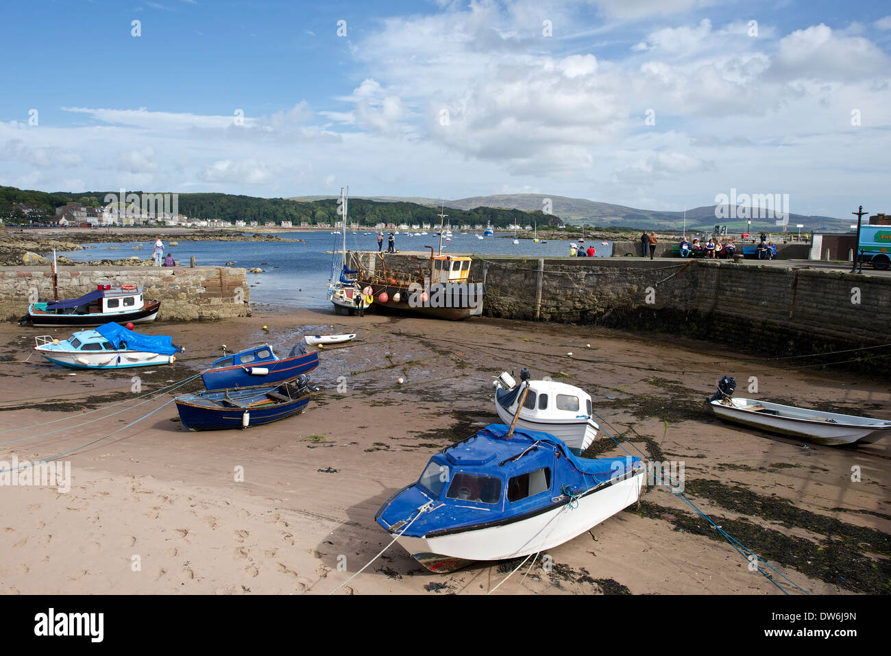 Harbour at Millport, Cumbrae Stock Photo - Alamy