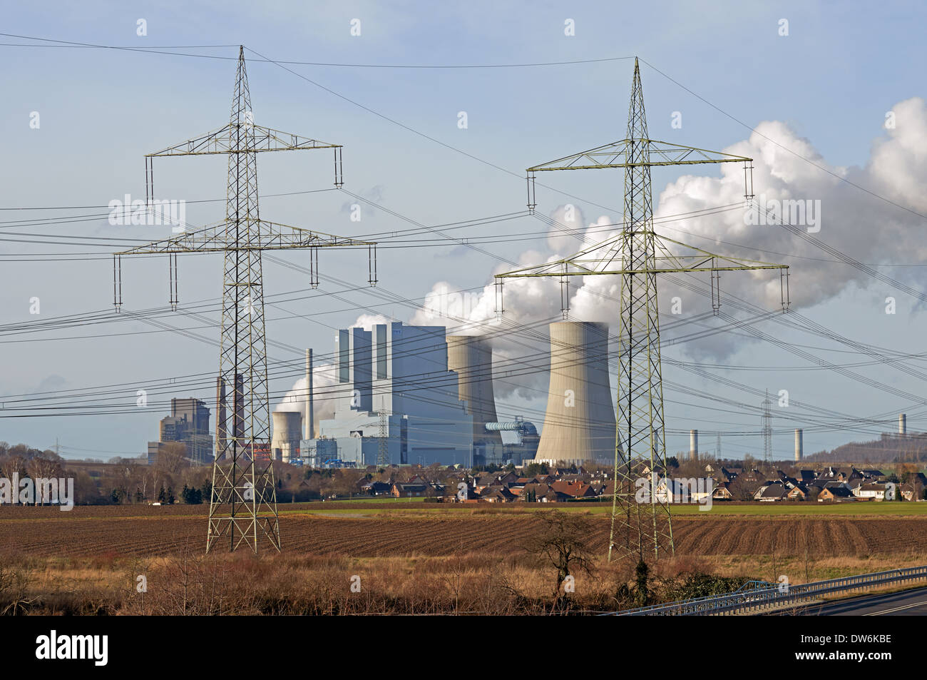 Lignite fired power stations hi-res stock photography and images - Alamy
