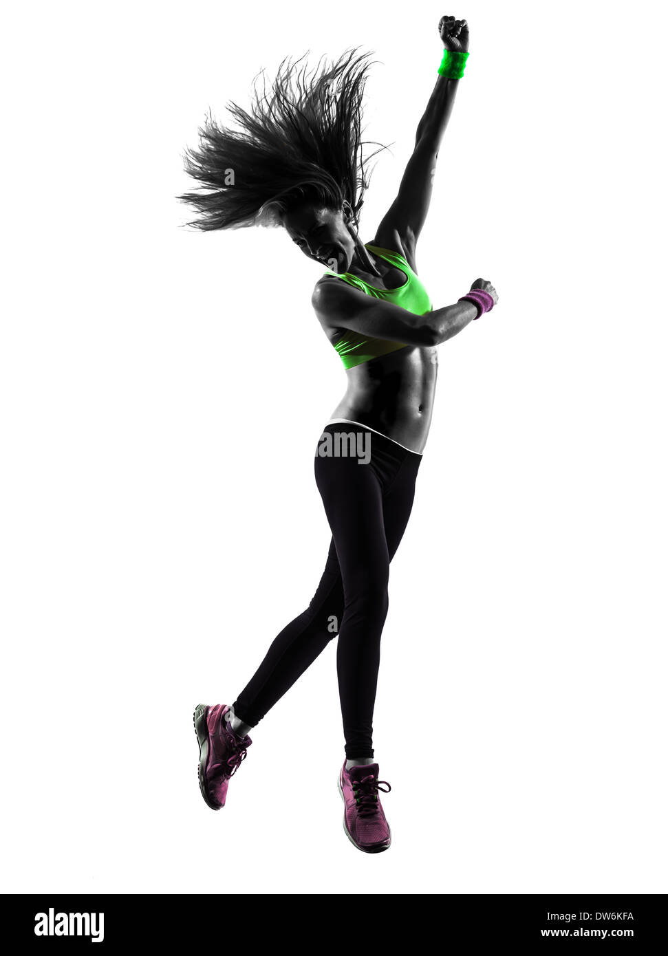 Cardio dancing Cut Out Stock Images & Pictures - Alamy