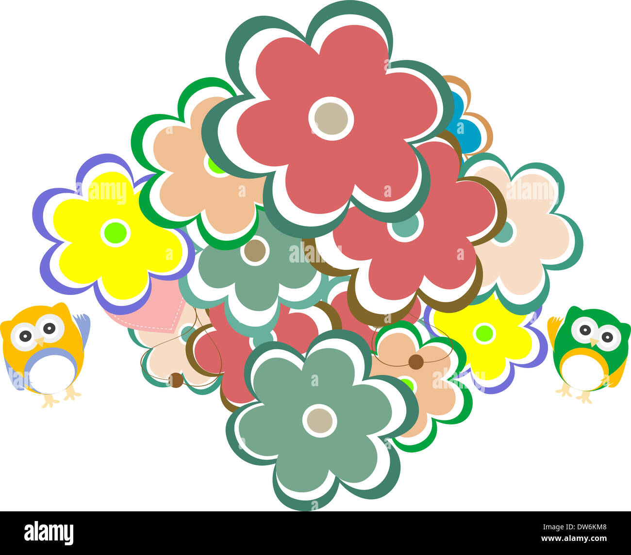 3d design insects flower hi-res stock photography and images - Alamy