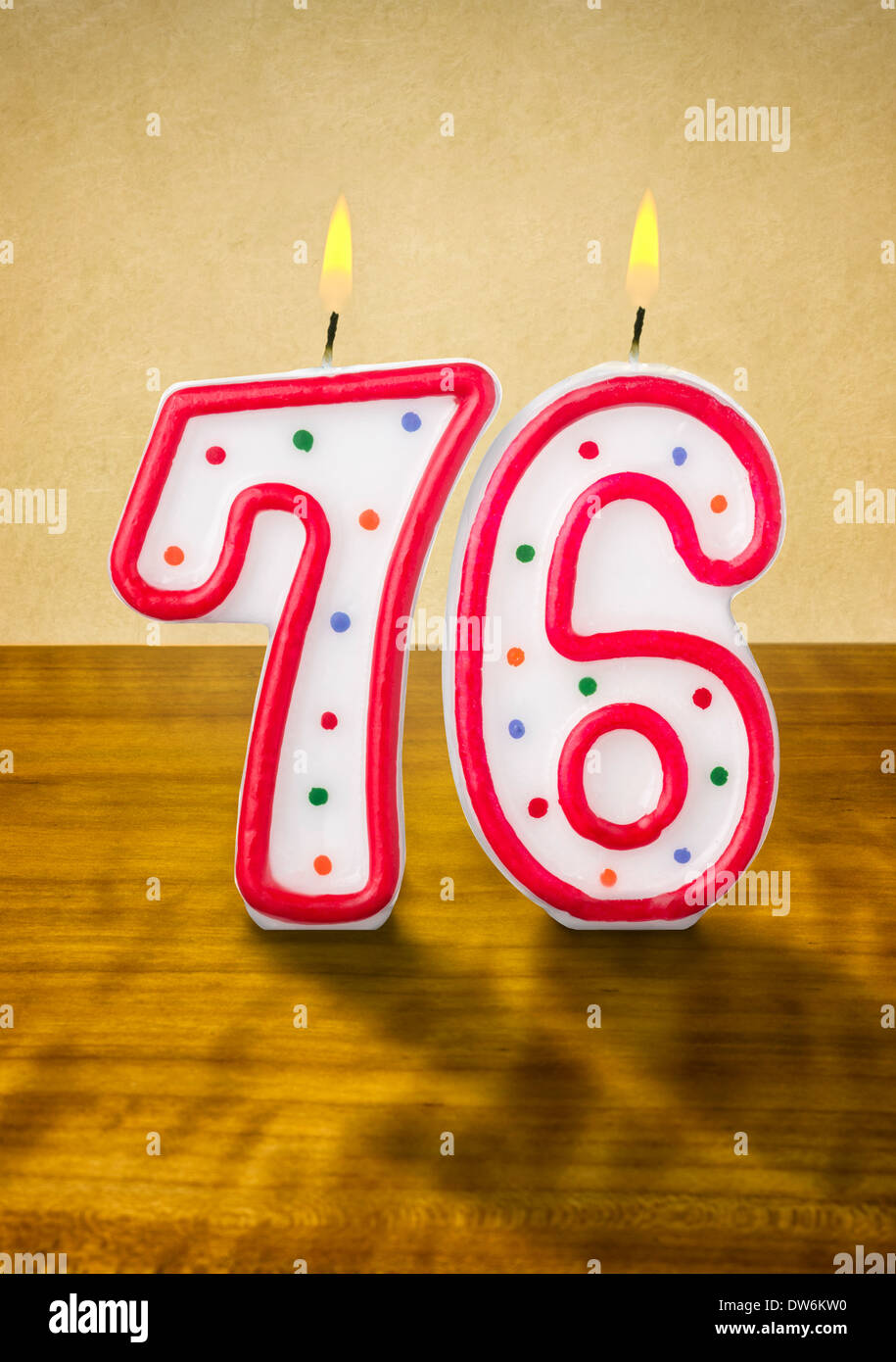 Birthday 76 hi-res stock photography and images - Alamy