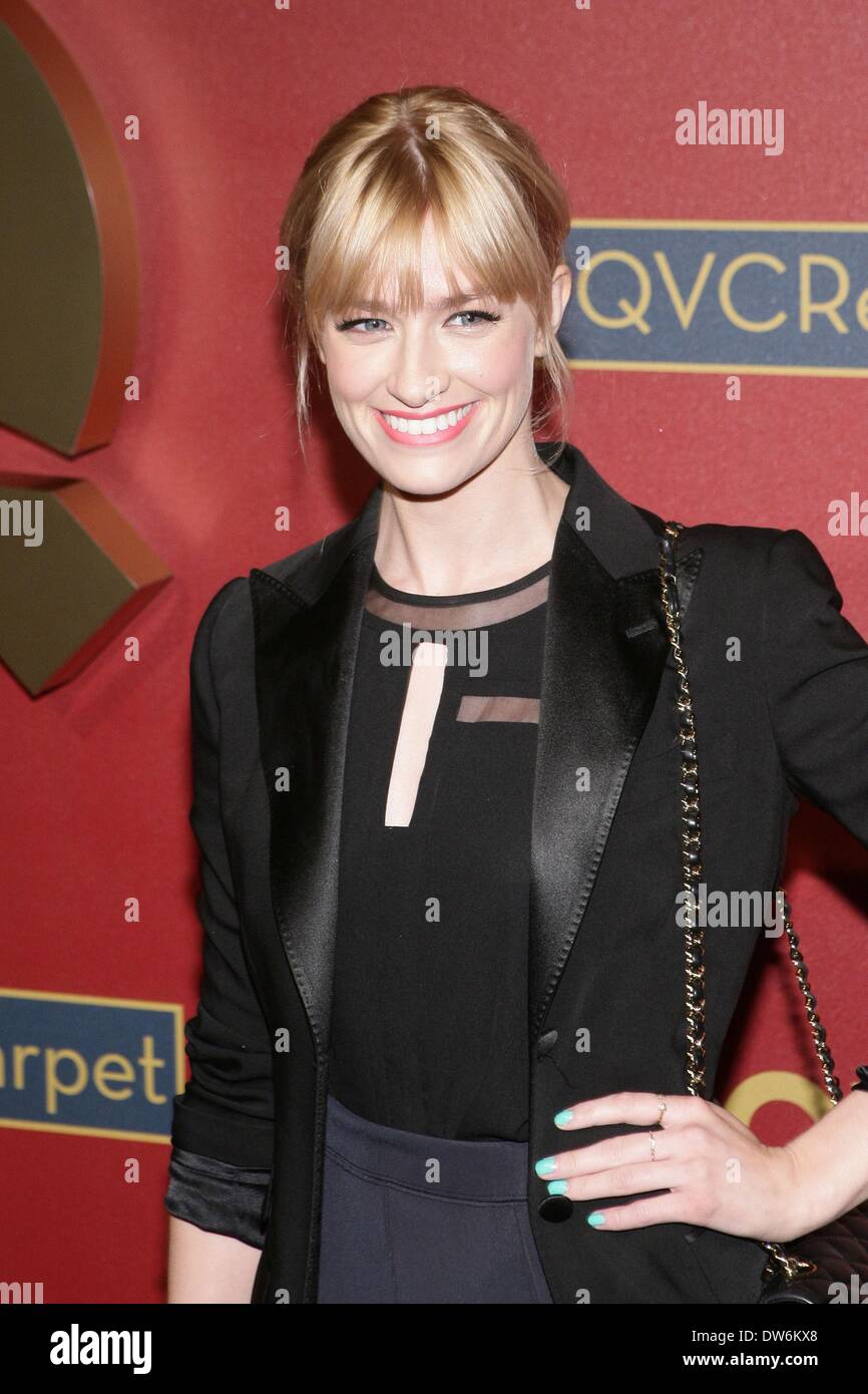 Beverly Hills, CA, . 28th Feb, 2014. Beth Behrs at arrivals for QVC ...