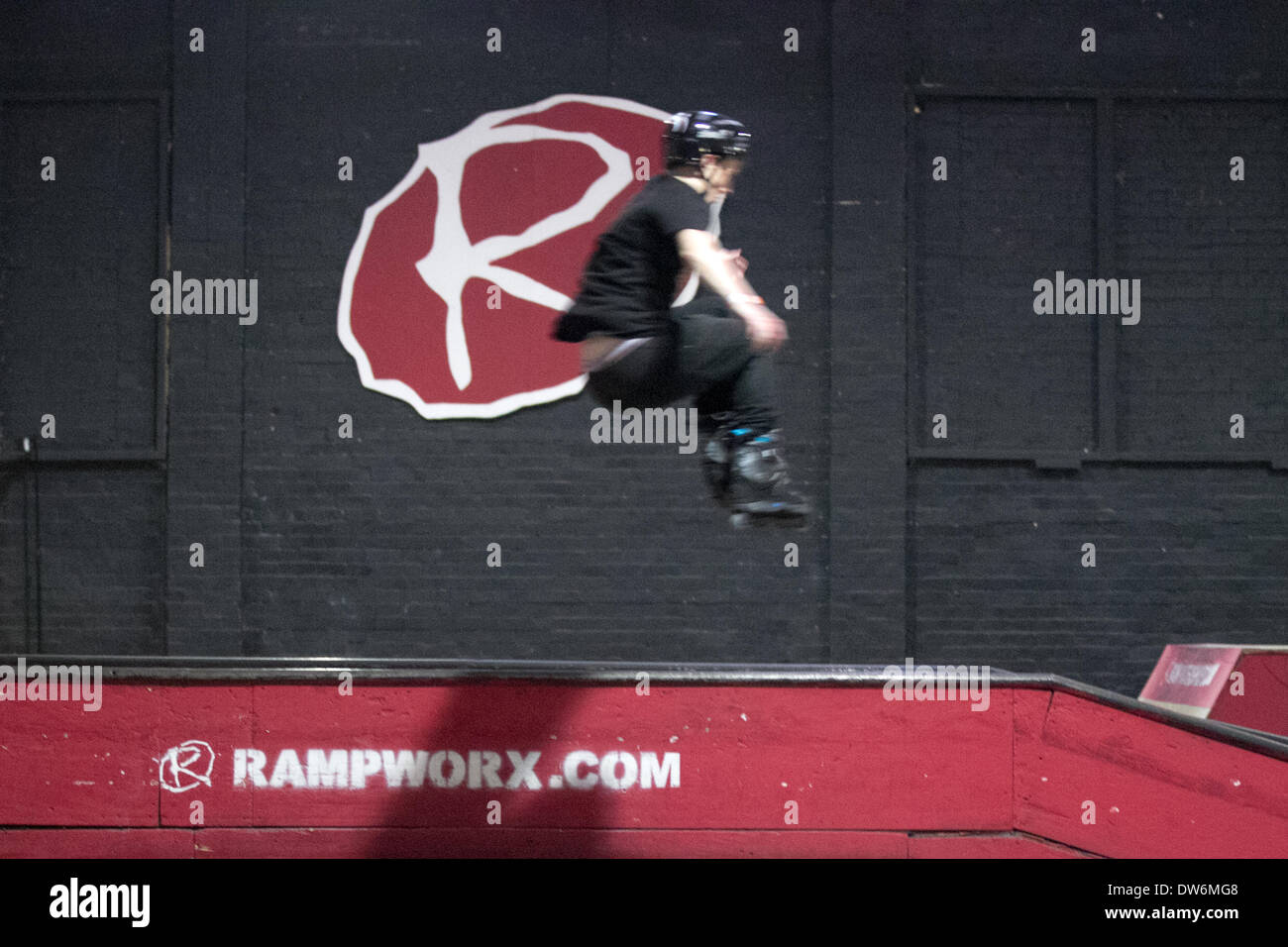 Rampworx skatepark hi-res stock photography and images - Alamy