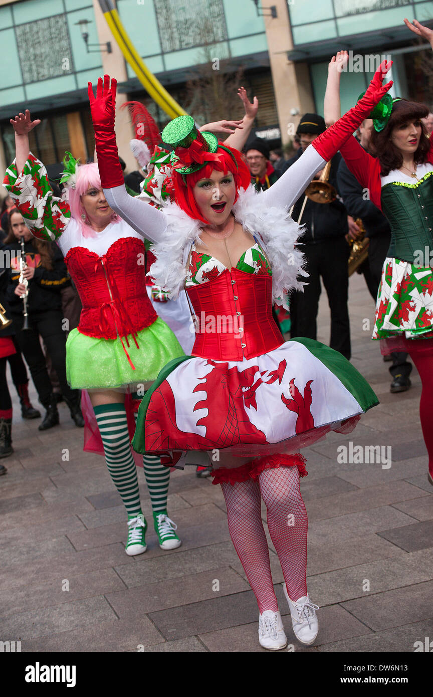 Cardiff, Glamorgan, Wales, UK. 1st March, 2014. Burlesque Cardiff ...