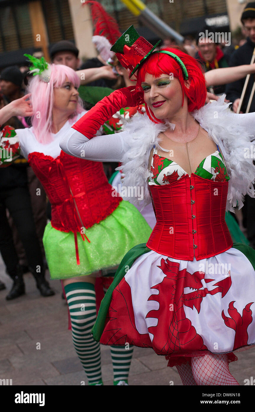 Cardiff, Glamorgan, Wales, UK. 1st March, 2014. Burlesque Cardiff ...