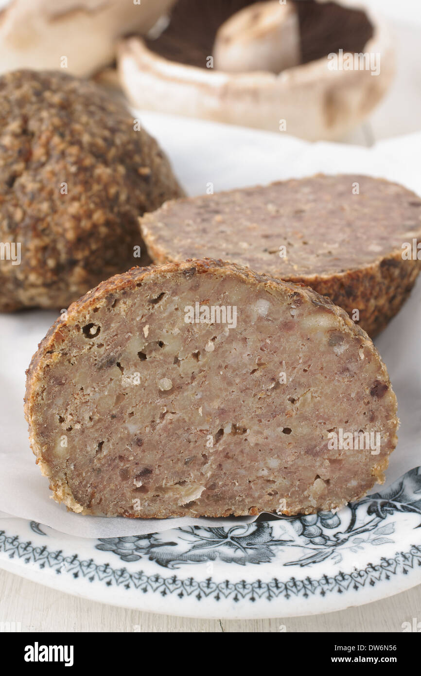 Faggots or Savoury Ducks are a traditional dish in the UK made from ...