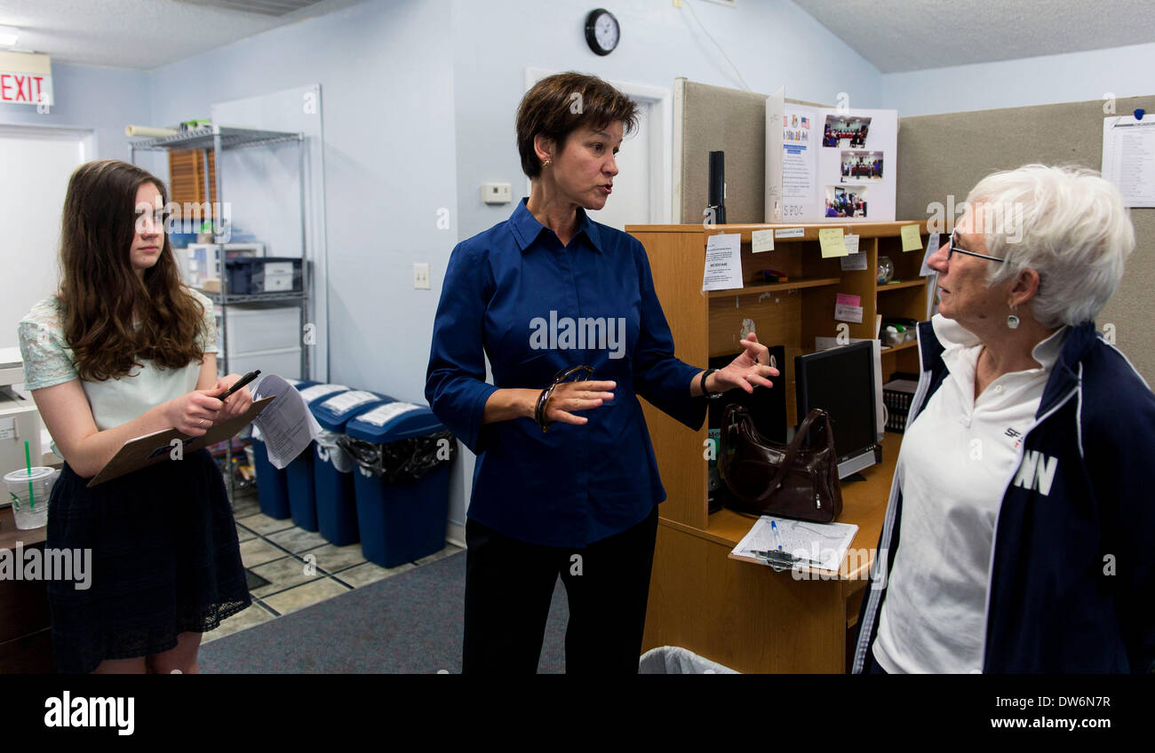 March. 01, 2014 - St. Petersburg, Florida, U.S. - As MALLORY STEWART ...